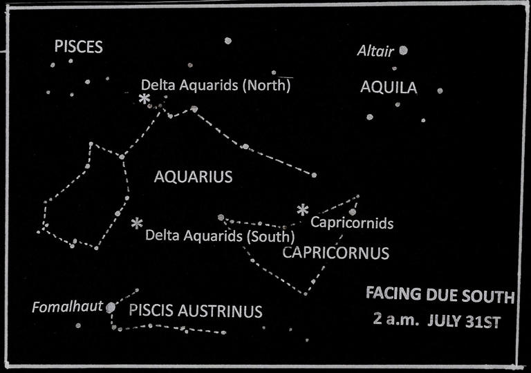 The summer 'shooting star' season starts this week with some minor ...