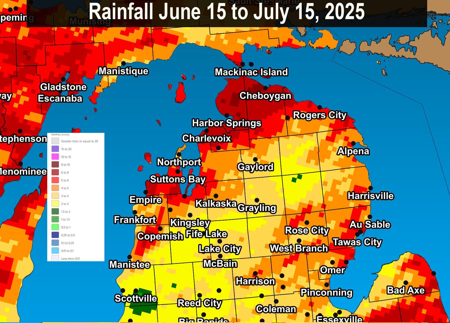 Very erratic rain amounts in past month; Why your garden might be ...