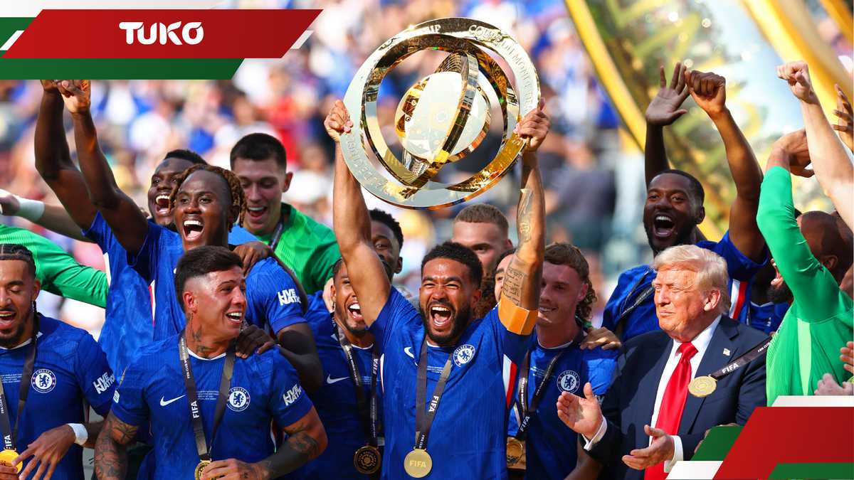 Club World Cup: How Donald Trump made Chelsea lift 'fake' trophy after ...