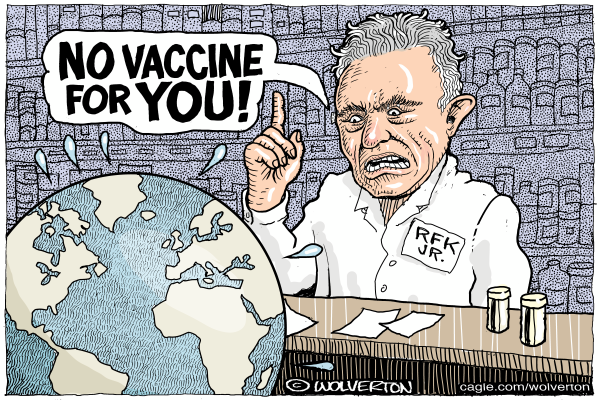 The Latest Political Cartoons: RFK Jr. Edition