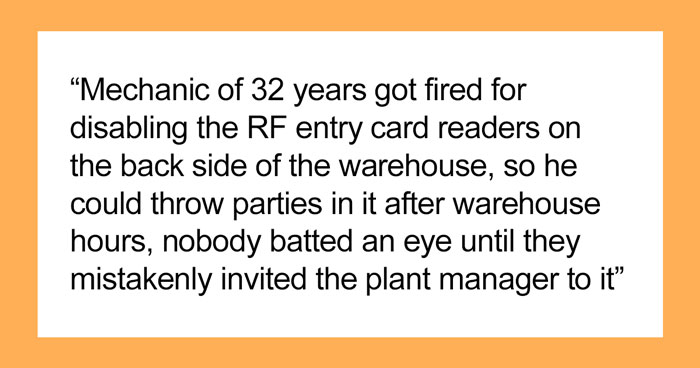 23 Legit, Wild Or Weird Reasons People Got Fired From Their Jobs, As ...