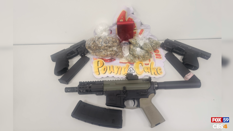 Police: 15-year-old found with guns, drugs arrested