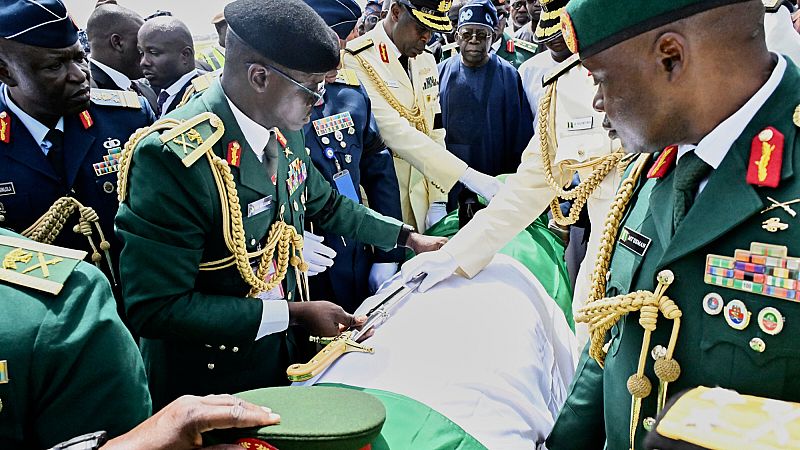 Nigeria's former president Buhari laid to rest in his hometown of Daura