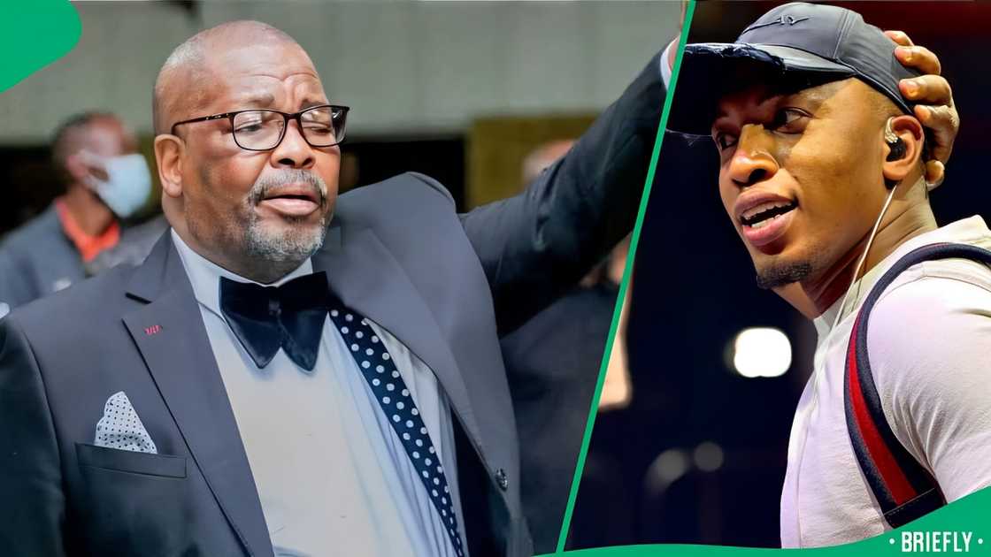 Dumi Mkokstad reacts to Dr S.D Gumbi's passing with touching post