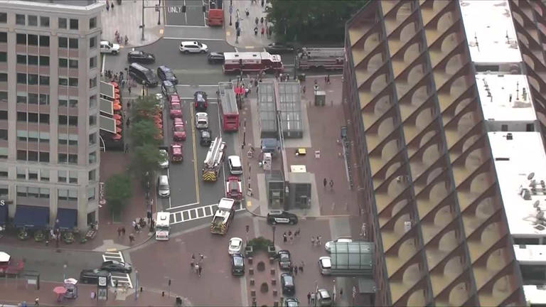 Nearly 500 passengers evacuated through tunnel off Blue Line train ...