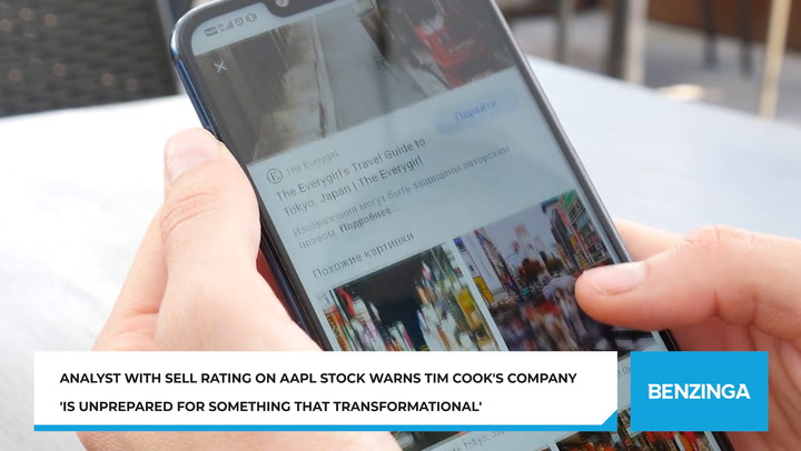 Analyst With Sell Rating On AAPL Stock Warns Tim Cook's Company 'Is ...
