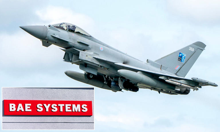 BAE eyes orders for 150 more Eurofighter Typhoon jets amid union ...