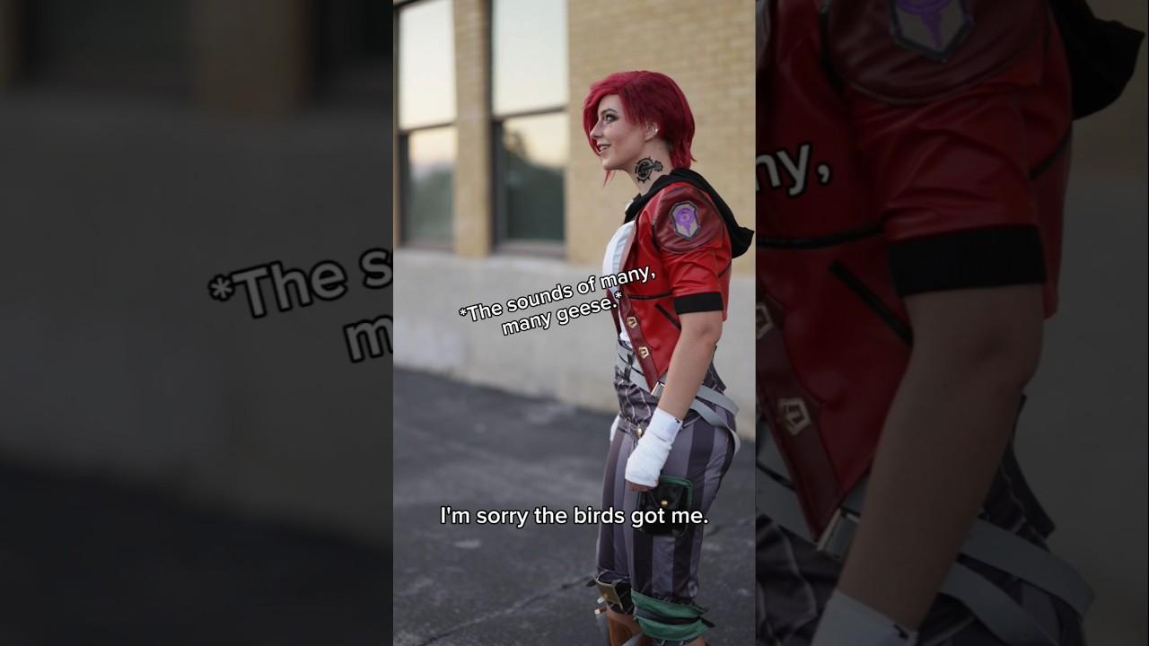 Vi And Jinx Cosplay Bloopers! #arcane @prototype_fox