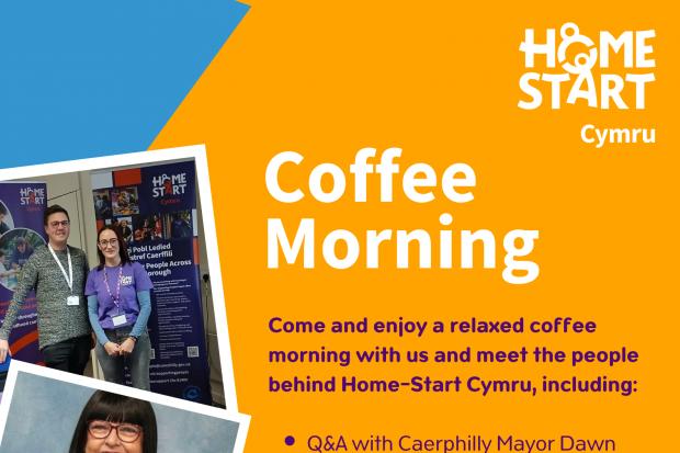 Home-Start Cymru set to host public coffee morning