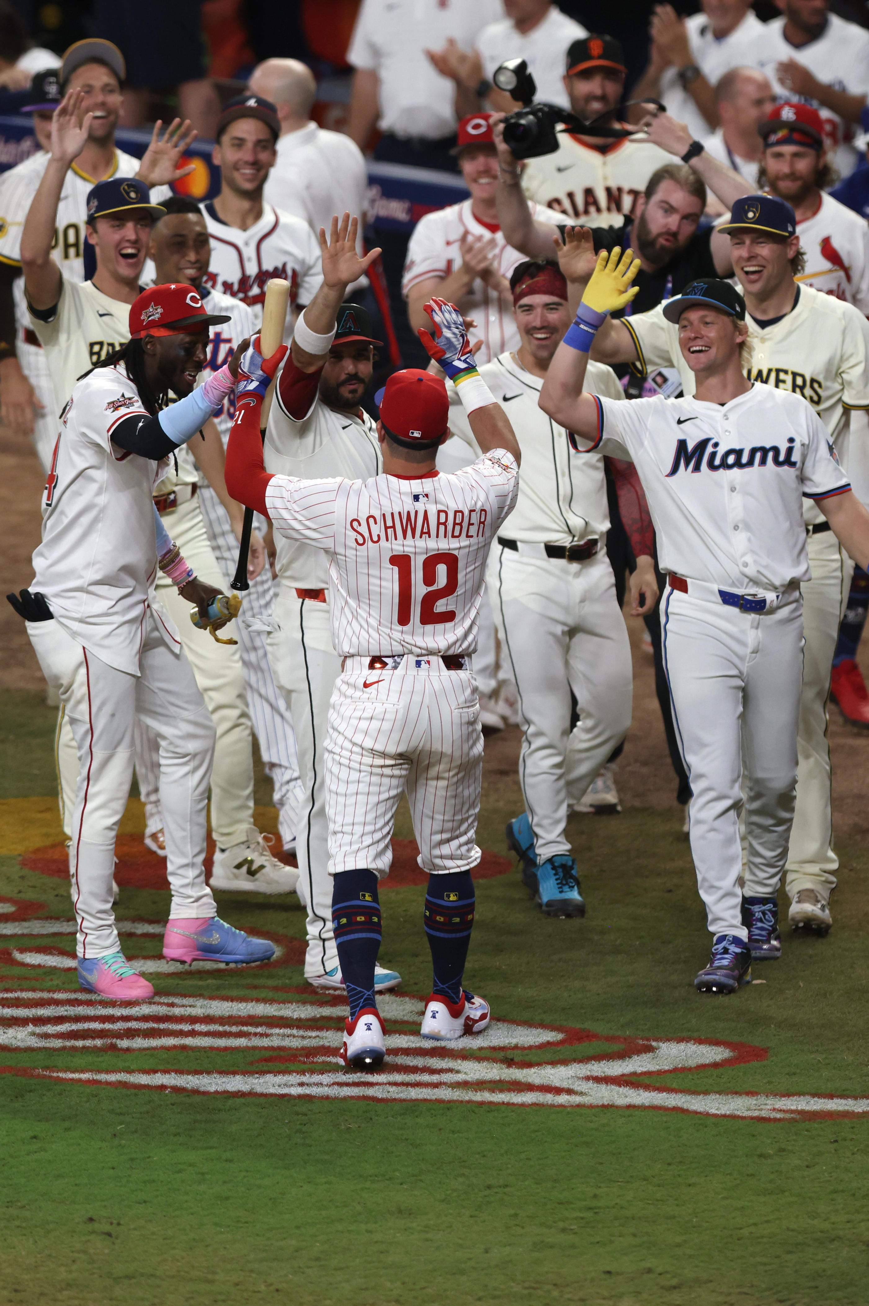 Phillies' Kyle Schwarber wins 2025 MLB All-Star Game MVP with 3 homers ...