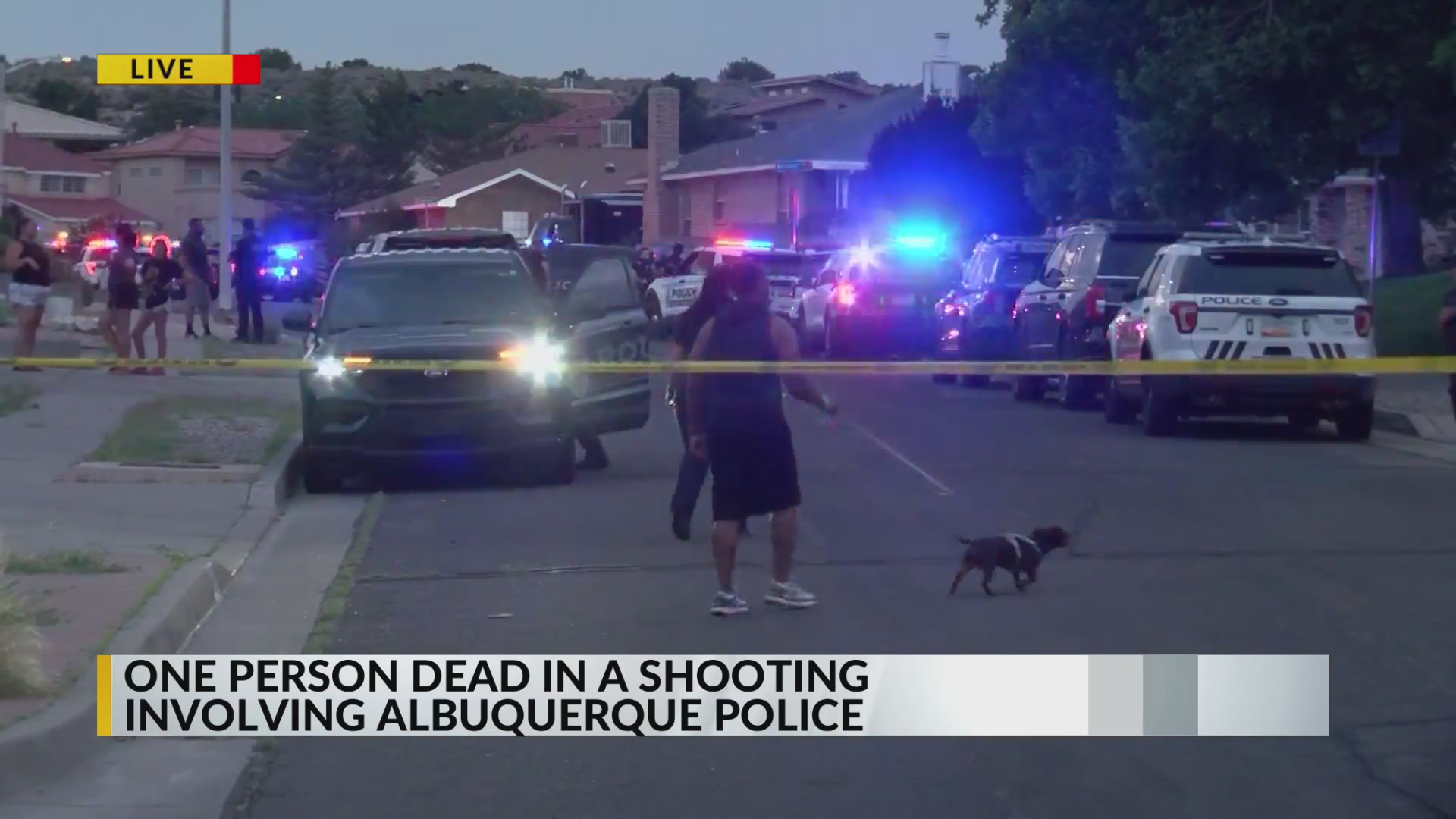 1 dead in shooting involving Albuquerque police