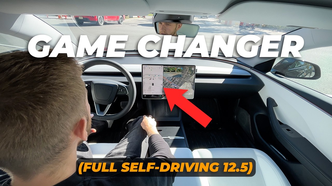Tesla FSD 12.5 is a huge advancement first impressions & highlights