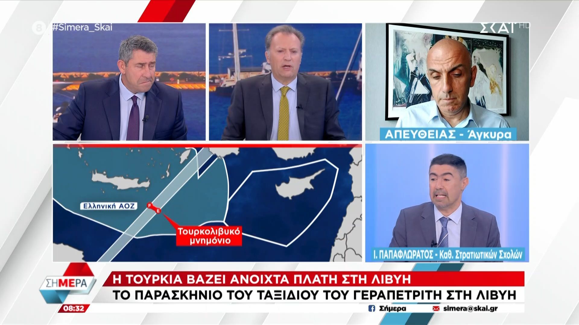 Η Τουρκία βάζει ανοιχτά πλάτη στη Λιβύη