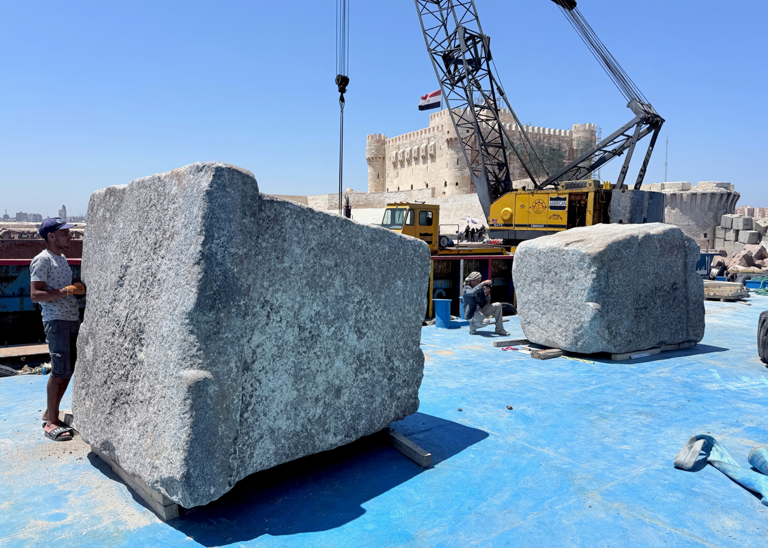 Step inside the Lighthouse of Alexandria