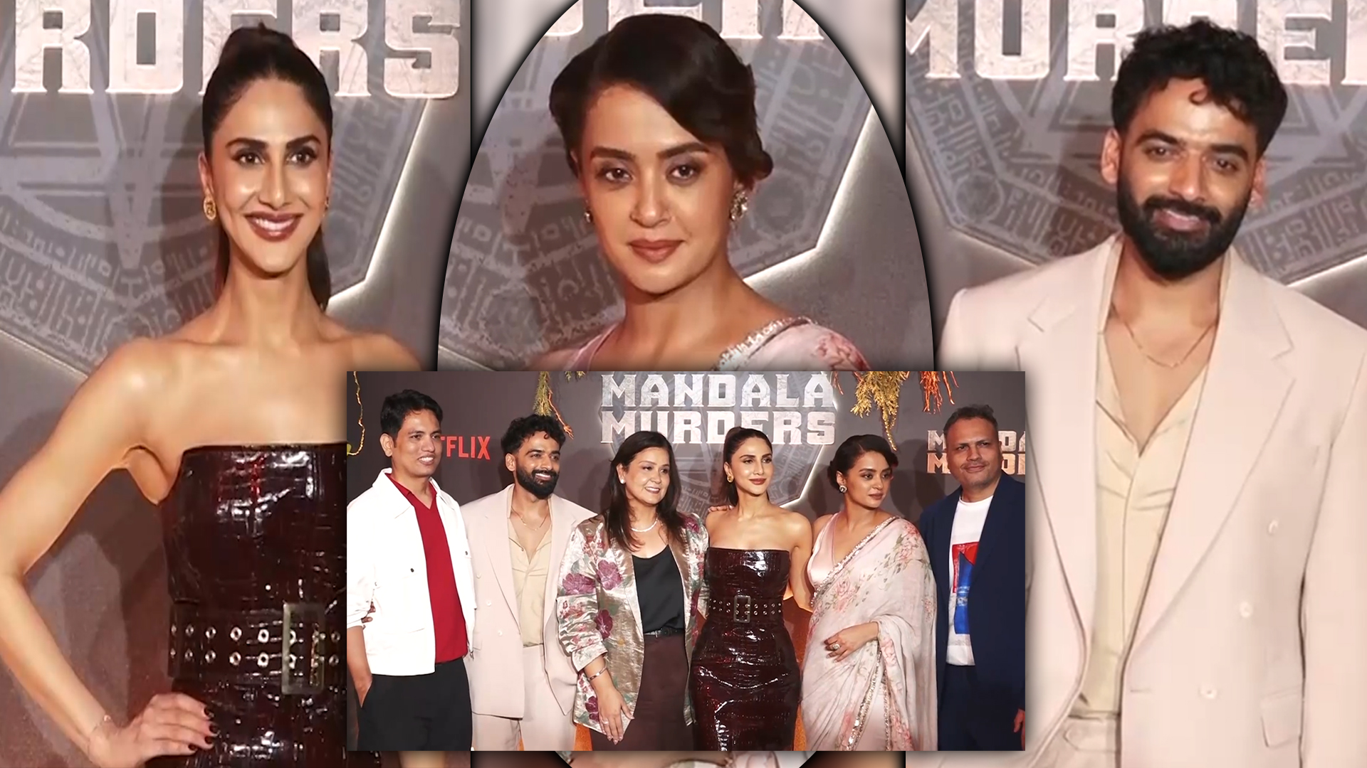 'Mandala Murders' Grand Trailer Launch: Actors Vaani Kapoor, Vaibhav ...