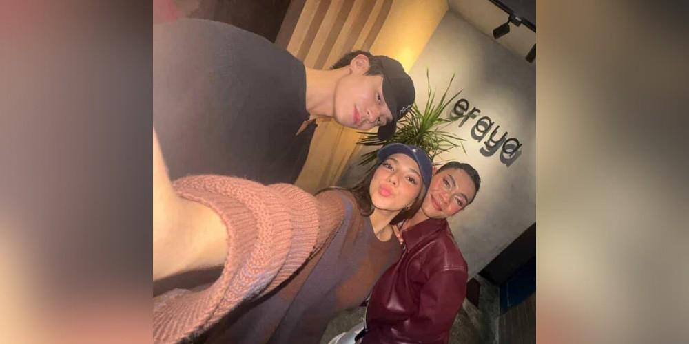 Mika Salamanca, Brent Manalo, Esnyr visit Dustin Yu’s restaurant