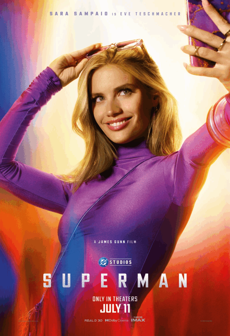 ‘Superman’ Actor Sara Sampaio Defends Eve Teschmacher’s Ditzy Depiction ...