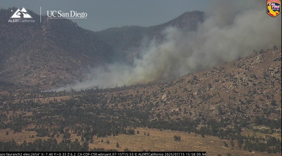 Evacuation warnings issued as firefighters battle brush fire in Weldon area