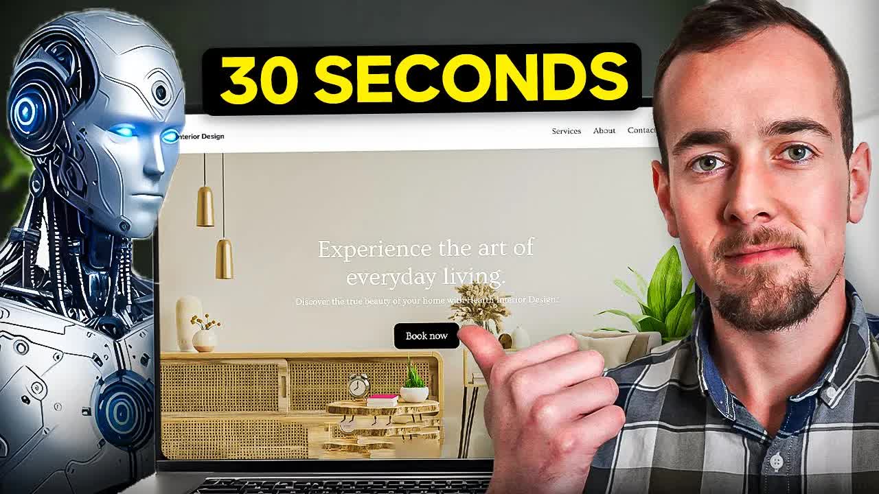 How To Build A Website From SCRATCH Using AI