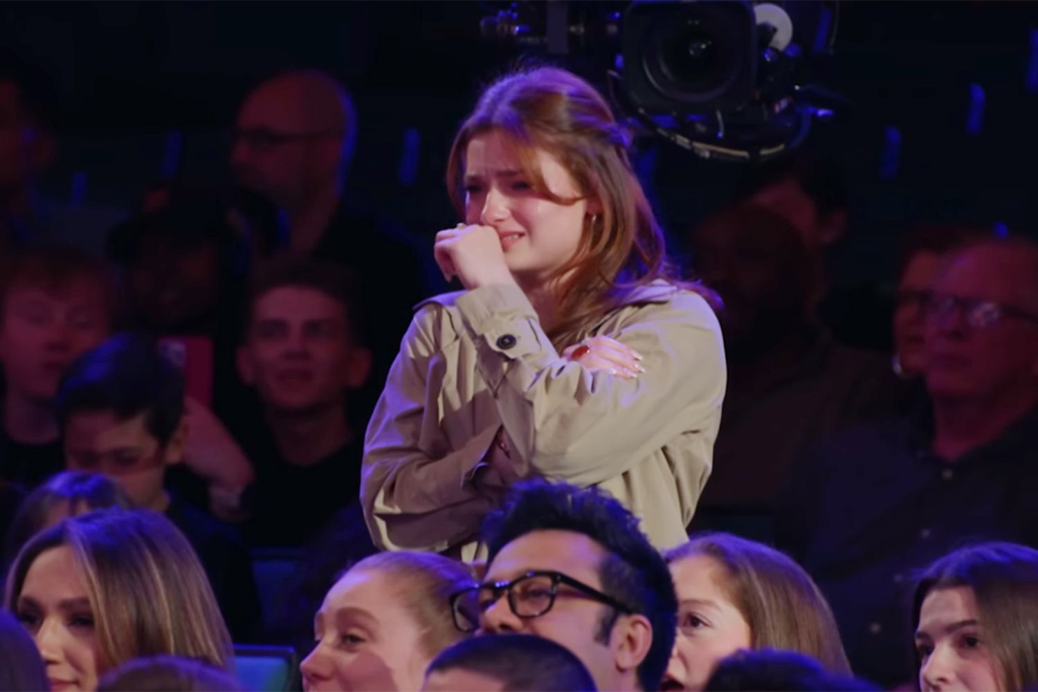 21-year-old “America's Got Talent” audience member brought to tears as ...