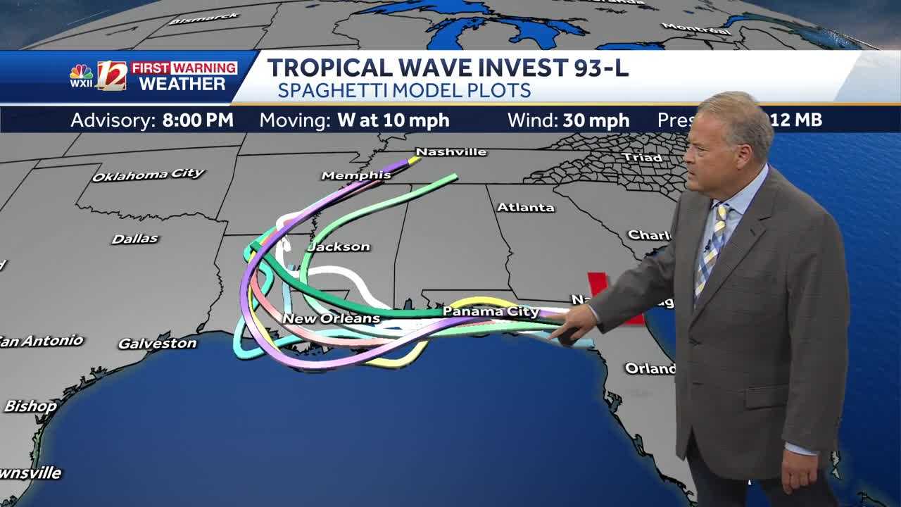 Tracking the Tropics: Odds of tropical development increasing in the Gulf this week