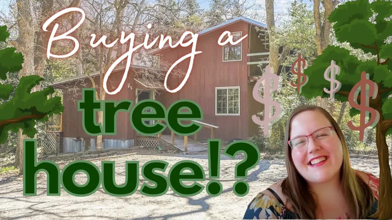 Am I buying a Treehouse? 1 acre wood hidden in the middle of town!