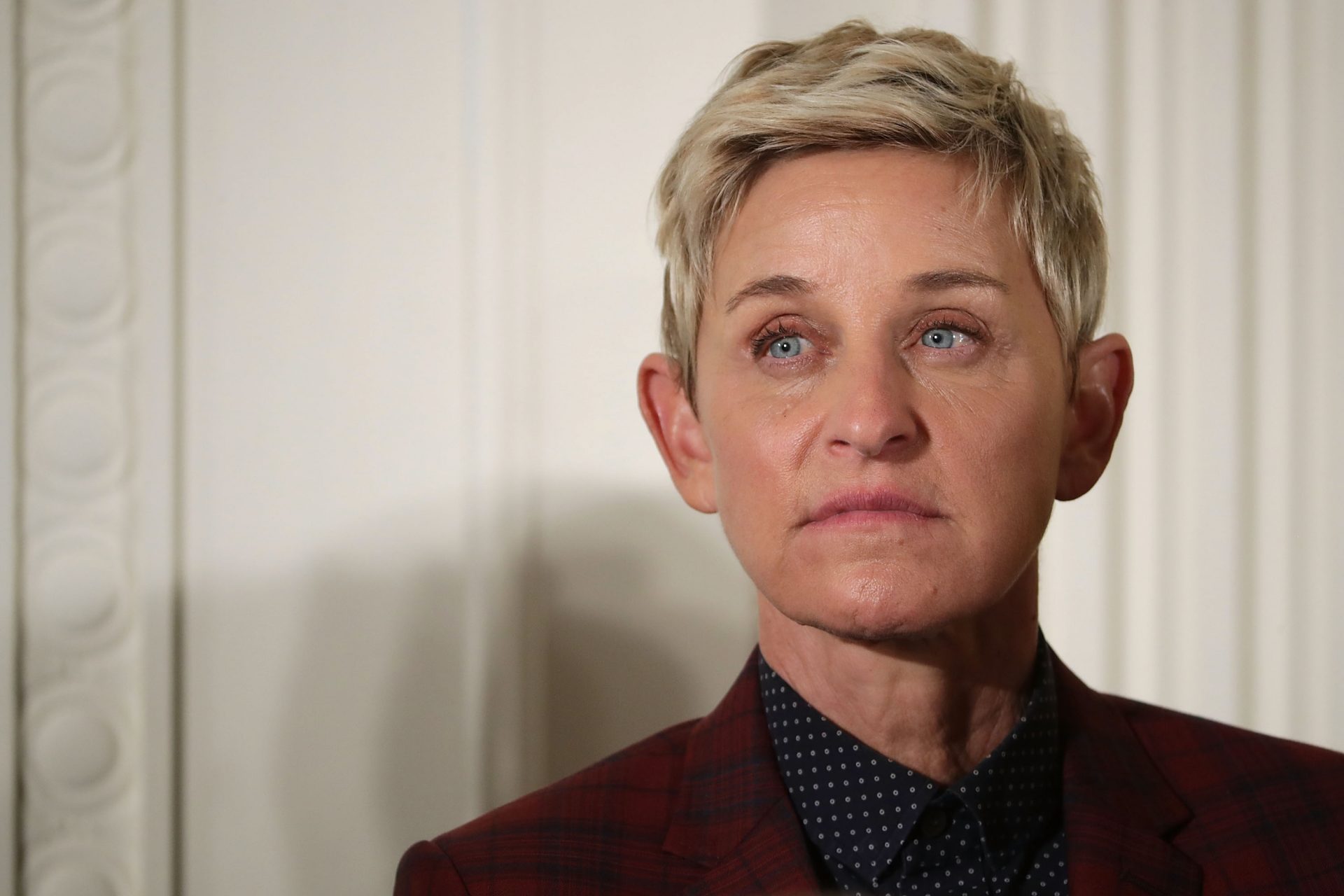 "Escaping Trump": Ellen DeGeneres swaps USA for UK