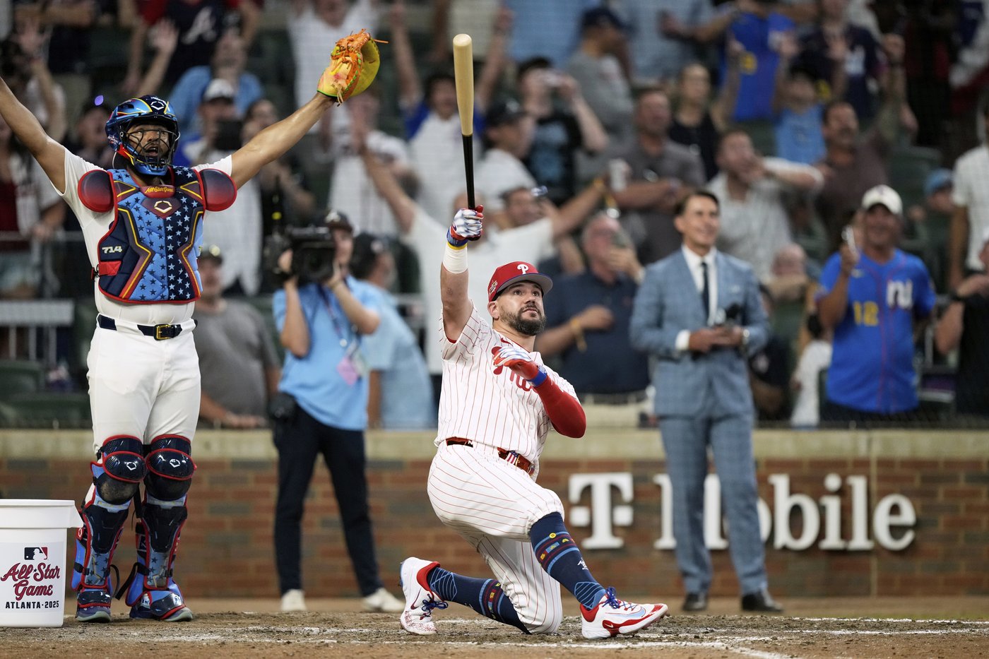 Schwarber's 3 homers in All-Star Game's tiebreaking swing-off lifts NL ...