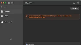 ChatGPT Is Down! Users Report 'Unusual Activity Detected' Error Amid ...