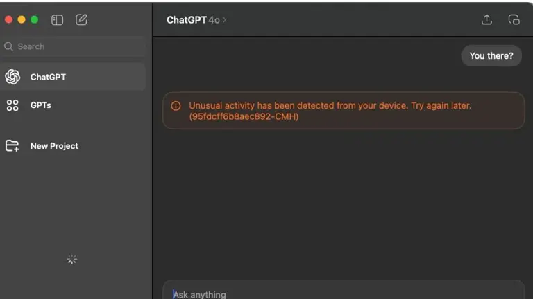 ChatGPT Is Down! Users Report 'Unusual Activity Detected' Error Amid ...