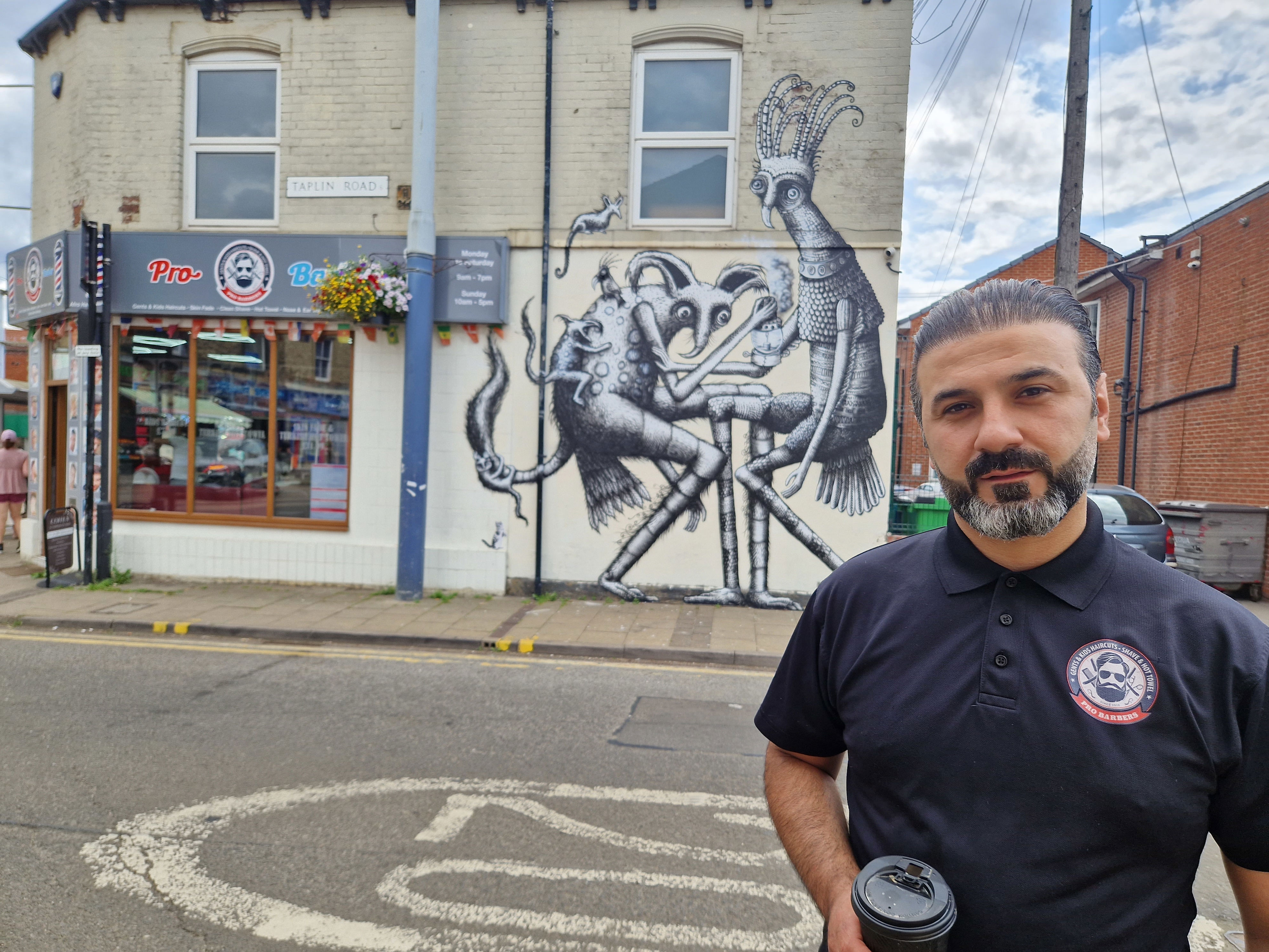 Phlegm Hillsborough: Murals by famous artist appear at major Sheffield ...