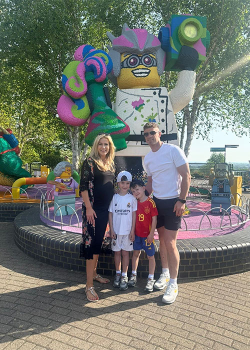 Sweet family meaning behind former Galway hurler Greg Lally and wife ...