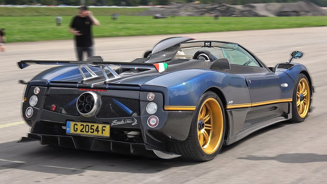 Pagani Zonda Unica – Drag Racing, Suoni V12 Puri & Accelerazioni Brutali!