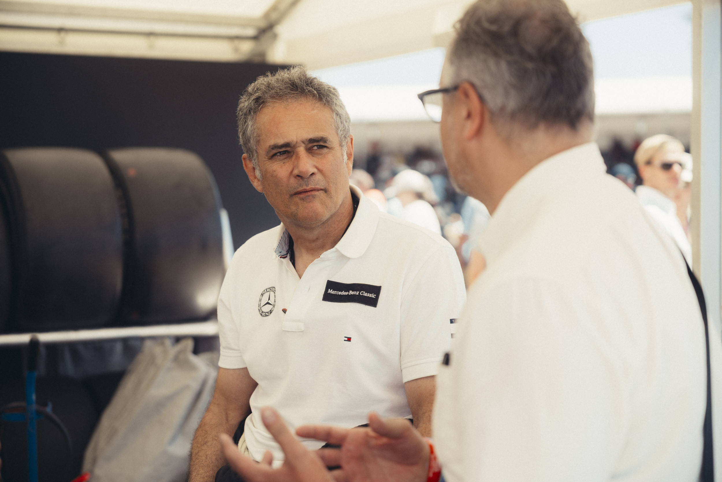 Karl Wendlinger Takes Mercedes-Benz Icons Up Hill At Goodwood Festival ...