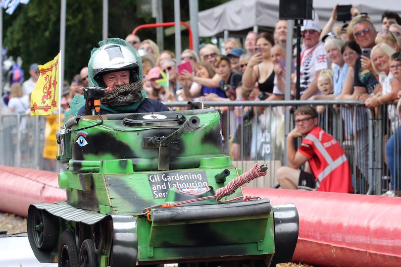 Donald Trump and Elon Musk reunite to win 2025 Castle Douglas Soap Box ...