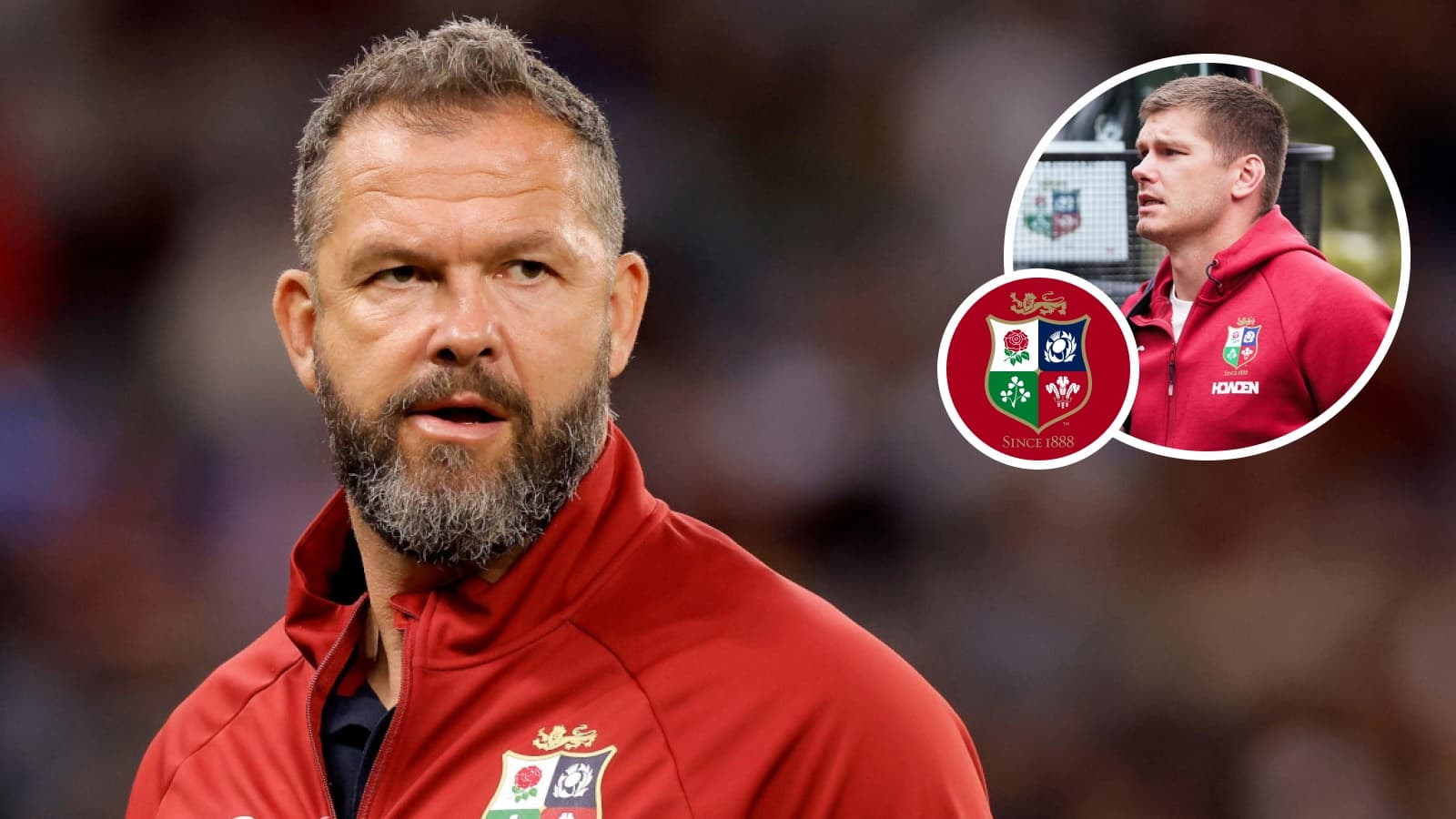 British and Irish Lions surprises leaked as Owen Farrell snubbed in ...