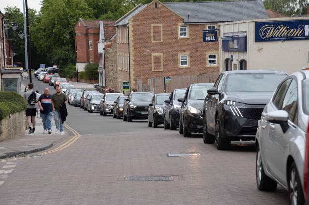 Huge rush hour tailbacks as works continue