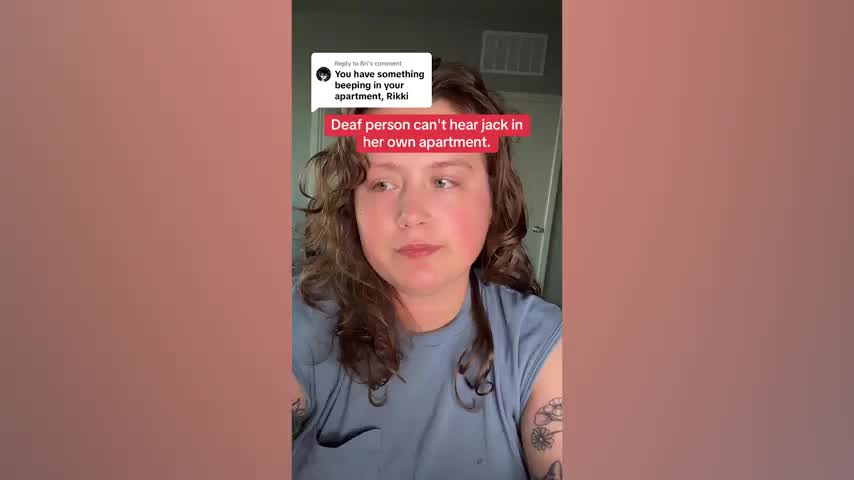 Internet Tells Deaf Woman There Is A Noise In Her Apartment