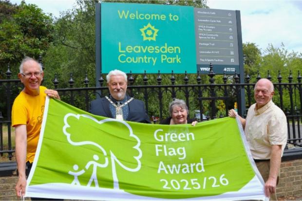 Three Rivers green spaces retain prestigious Green Flag status