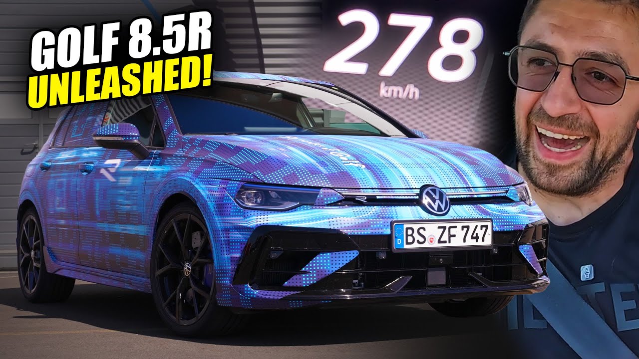 FULL SEND MODE! 🚀💨🔥 NEW VW Golf 8.5 R Goes WILD – Autobahn, Drifts ...