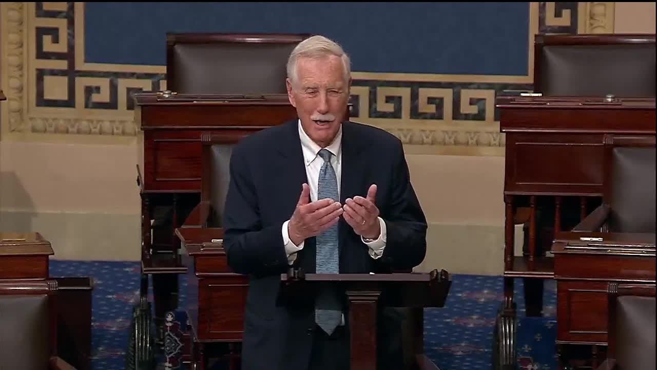 'The Very Definition Of Tyranny': Sen. Angus King Calls Out GOP And Trump's Authoritarian Regime ...