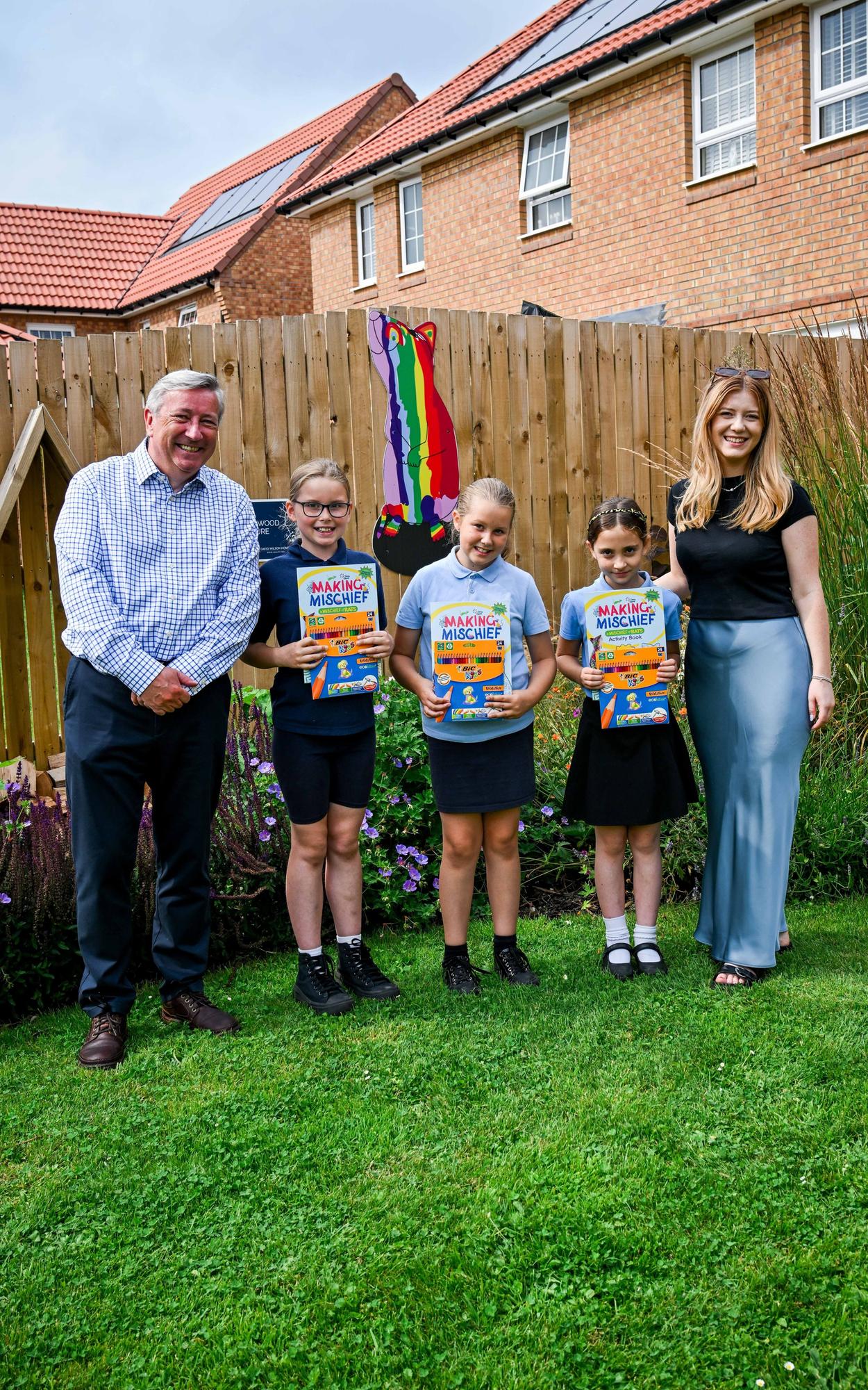 Pocklington pupils’ rat designs brought to life at local housing ...