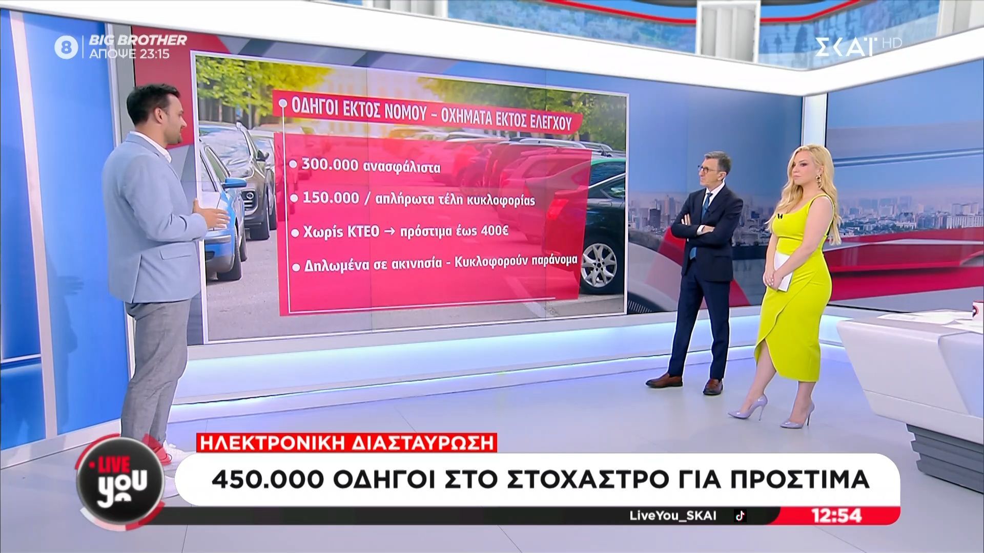 450.000 οδηγοί κινδυνεύουν με πρόστιμα