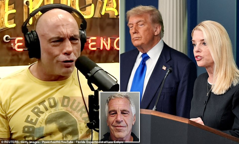 Joe Rogan turns on Trump in ballistic rant on Epstein files