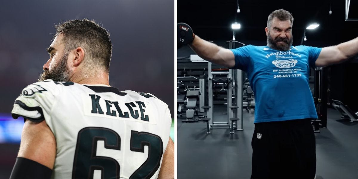 NFL Veteran Jason Kelce's Science-backed Workout to Build Muscle ...