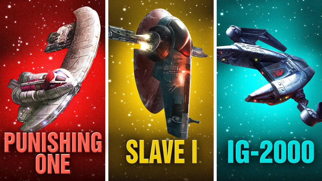 Slave I and Beyond: Bounty Hunter Ships Uncovered