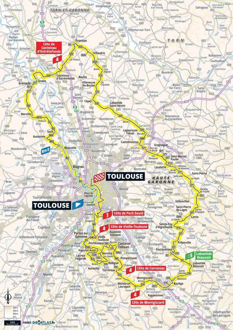 Tour de France 2025 live: Stage 11 result and standings as Jonas ...
