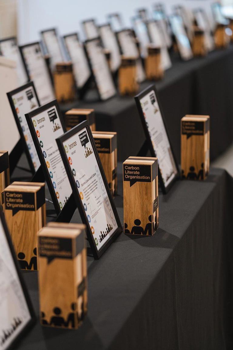 Burnley Council celebrates Gold Carbon Literacy Award with official ...