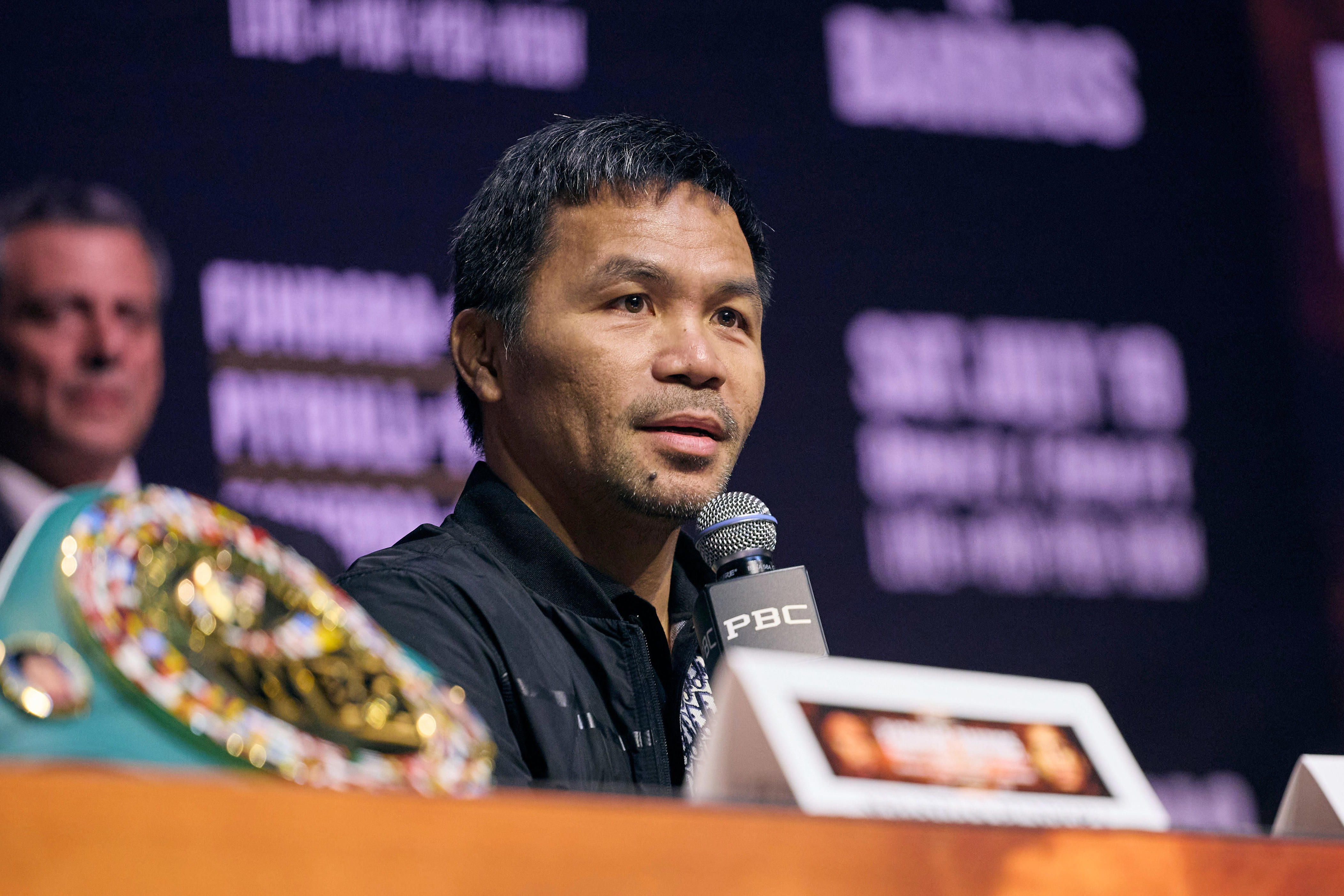 What time is Manny Pacquiao vs Mario Barrios fight? Fight date, ring walks