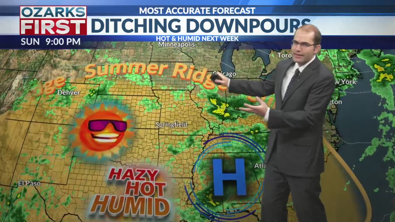 Goodbye rain, hello heat!